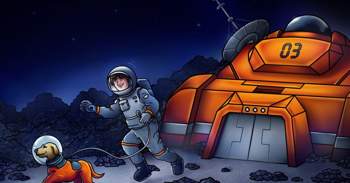 Mars Colony Project Cartoons